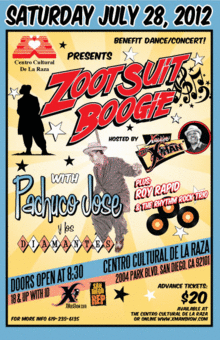 Zoot Suit Boogie Dance Concert w/ Pachuco Jose & Los Diamantes