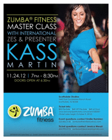 Zumba Fitness Master Class with Kass Martin